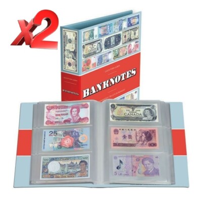 Banknotes Album Currency Collection 2 Lighthouse Vario Paper Money ...