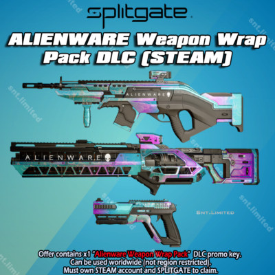 Splitgate - Alienware Weapon Skins Pack DLC (STEAM) | eBay