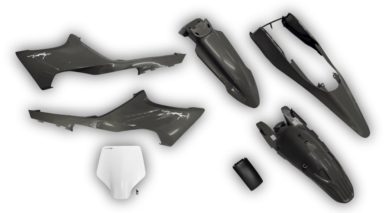 Stark VARG MX 2023 2024 2025 2026 Plastics kit original Forest Grey ...