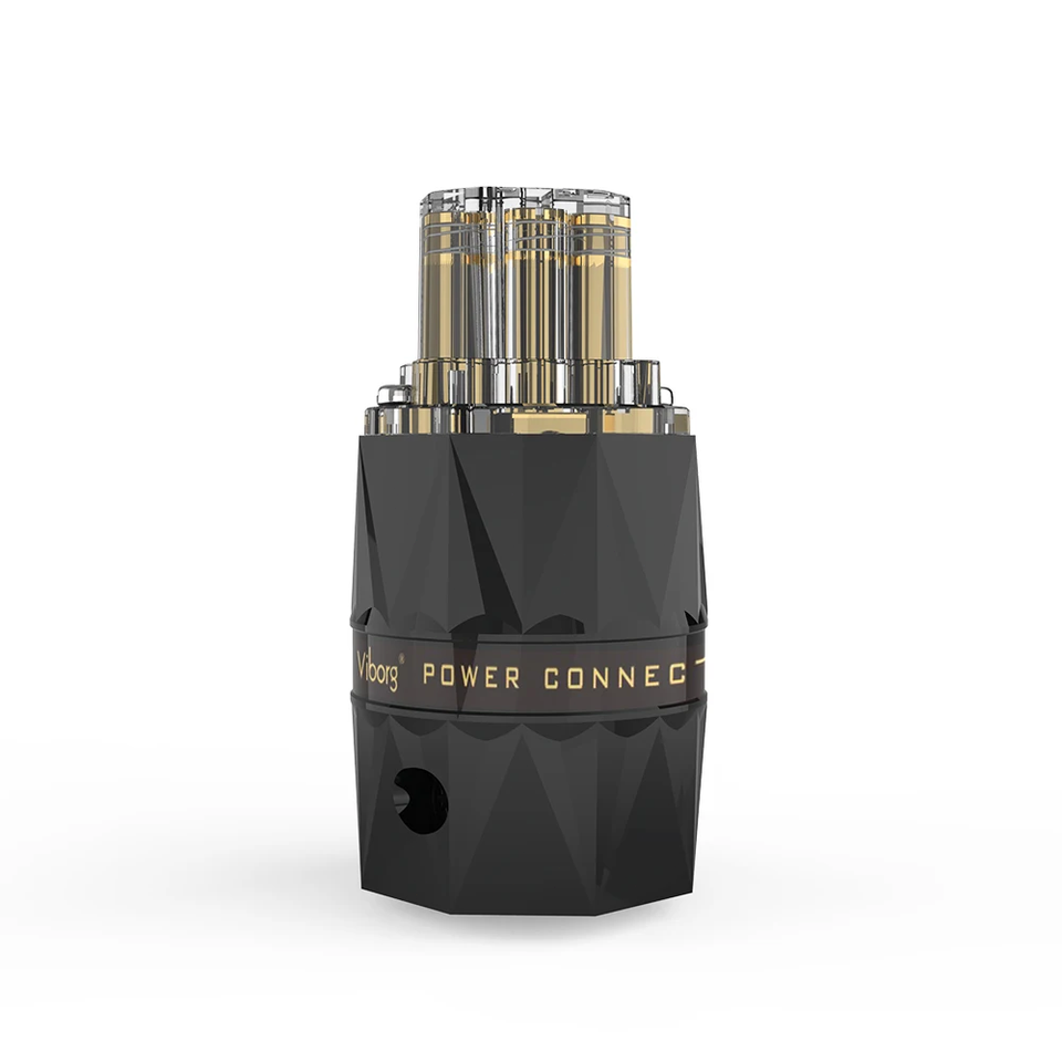Viborg Pure Copper Gold 15A IEC Female Plug Connector for Hifi Power ...
