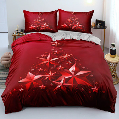 Personalized Custom Duvet Cover 01: Christmas Tree Bed - Set Quilt ...