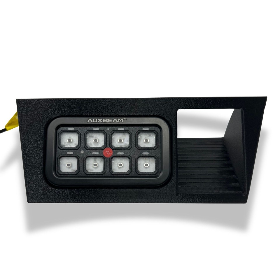 Toyota Tacoma 2016-2023 Auxbeam 8 Gang Switch Panel | Console Auxbeam ...