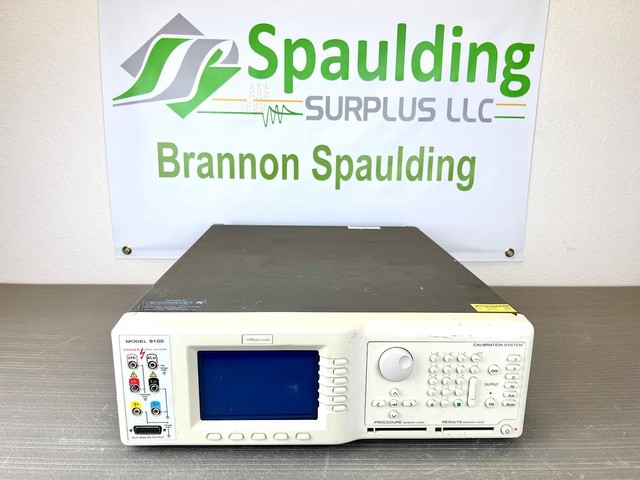 Fluke 9100 Universal Calibration System for sale online | eBay