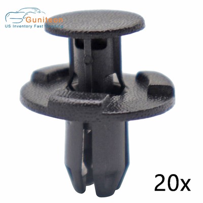 20x Fender Liner Moulding Clip Fits 01553-05933 Nissan Rocker | eBay