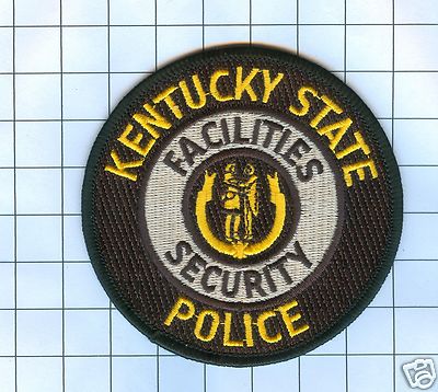 Police Patch - Kentucky STATE FACILITIES SECURITY | eBay