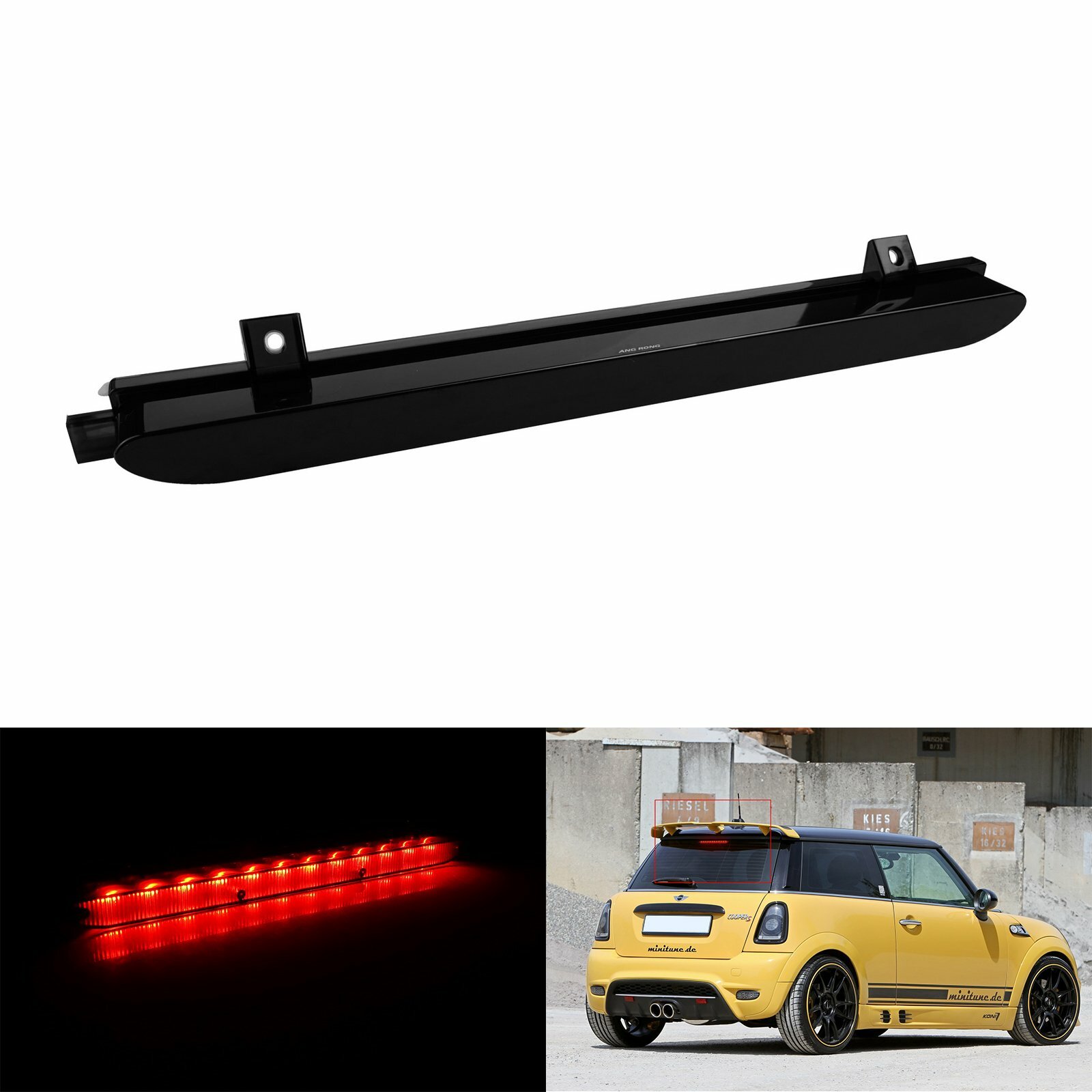 For Mini Cooper R56 Countryman R60 Red LED High Level 3rd Third Tail ...