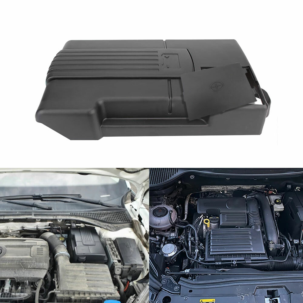 1X Car Engine Battery Cover Car Dust Protector Covers For Skoda Kodiaq ...