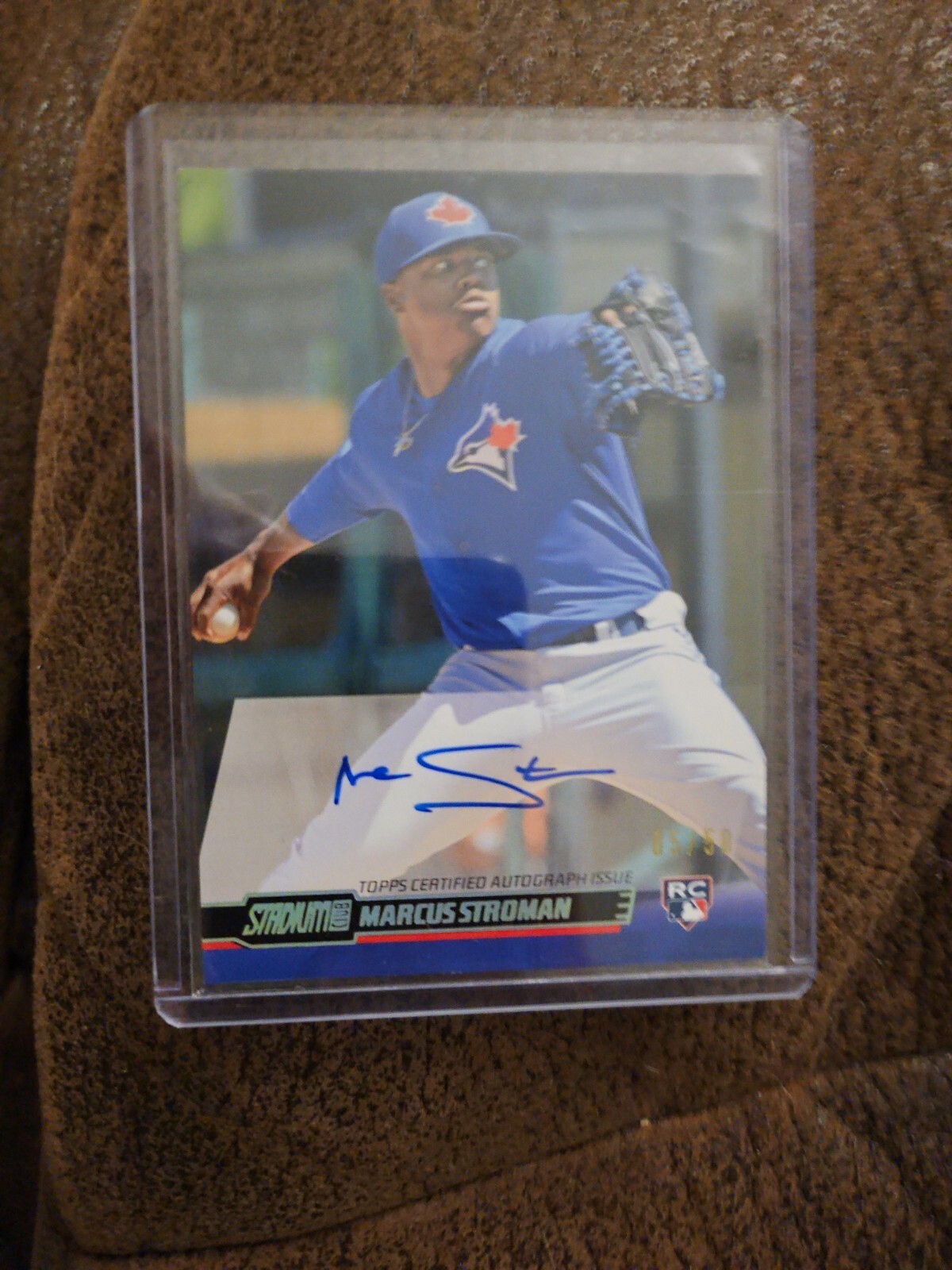 2014 Topps Stadium Club - Autographs Marcus Stroman #SCA-MST Rainbow ...