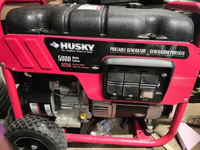 Husky 5000 watt Back Up Power Generator | eBay