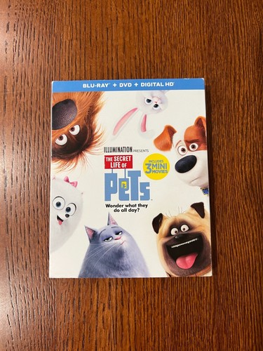The Secret Life of Pets Movie - Blu-Ray + DVD - Great Condition! | eBay