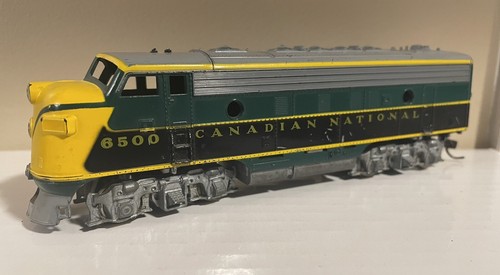 ATHEARN POWERED F7 CANADIAN NATIONAL CN ENGINE LOCOMOTIVE HO SCALE ...