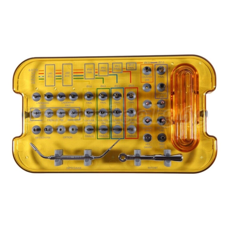 Universal Implant Surgical Kit SuperLine & Implantium UXIF Instrument ...