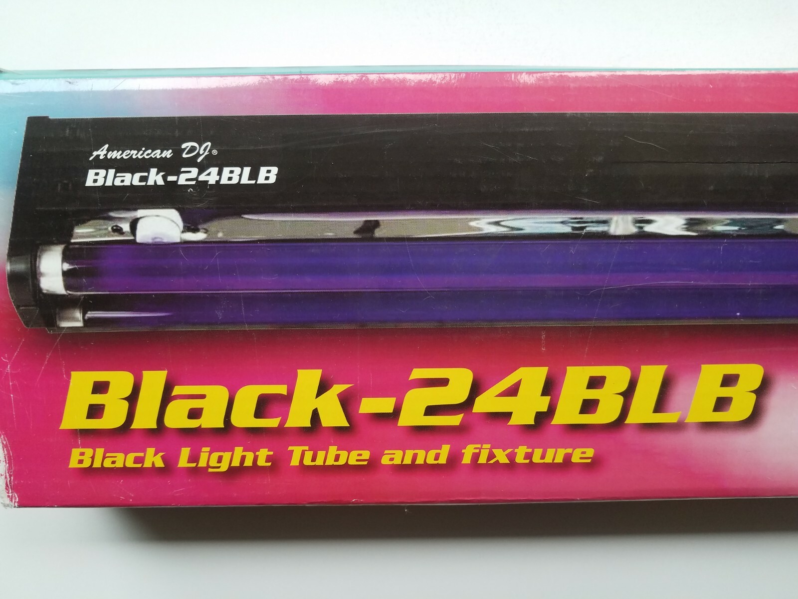 ADJ 24" 20W Black Light Tube & Fixture Parties Events Black-24BLB NIB ...