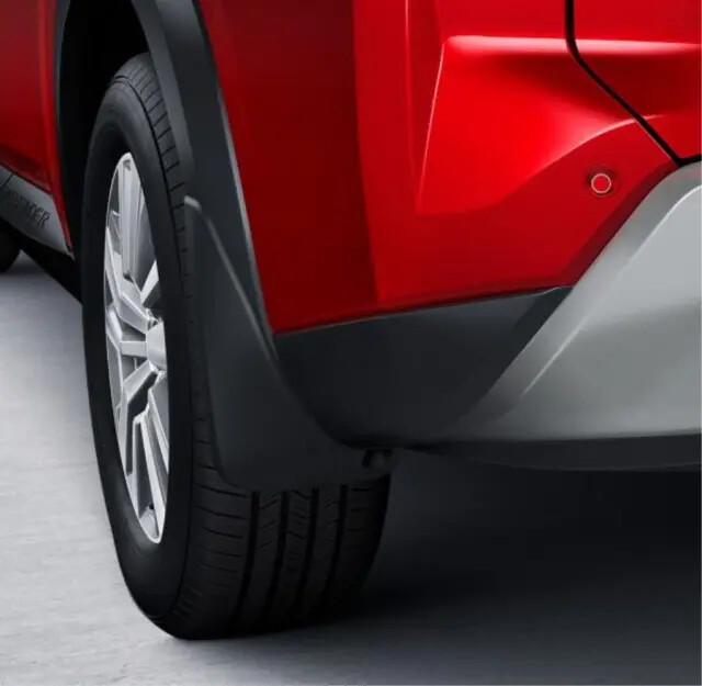 Genuine Nissan Splash Guards - Rear Set (2-Piece) Black T99J2-6TA4A for ...