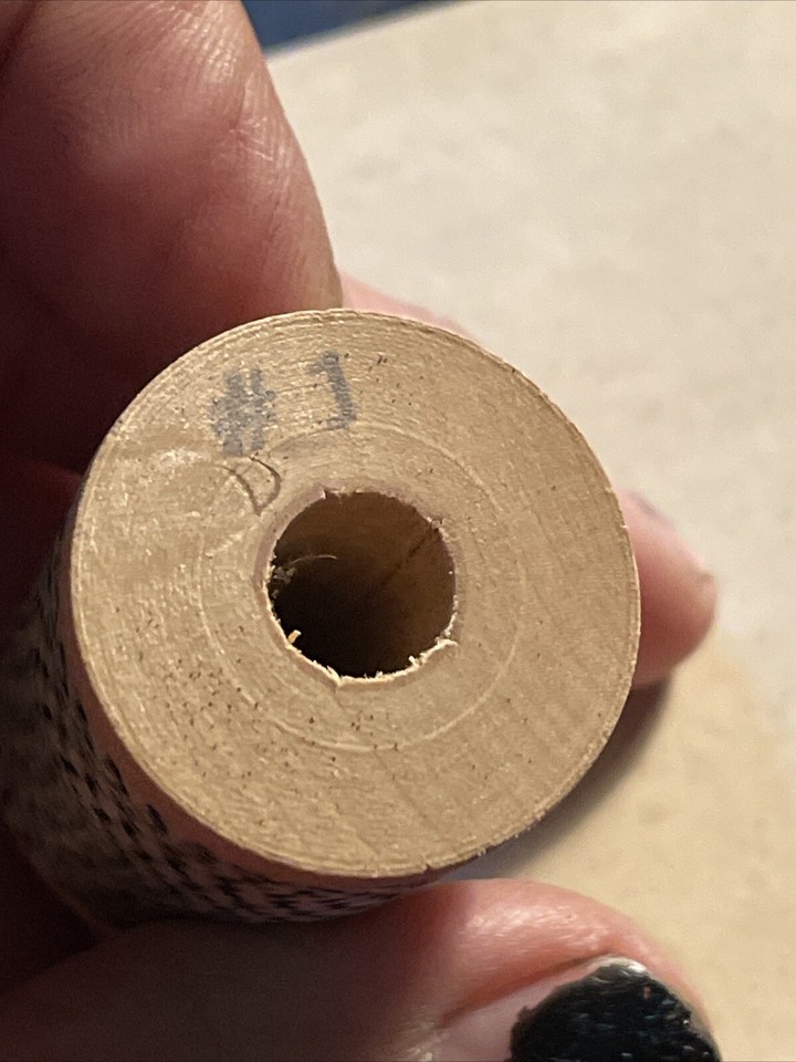 VINTAGE NOS RICE'S SIZE A ROD WINDING NYLON THREAD FLY TYING 12 SPOOLS ...