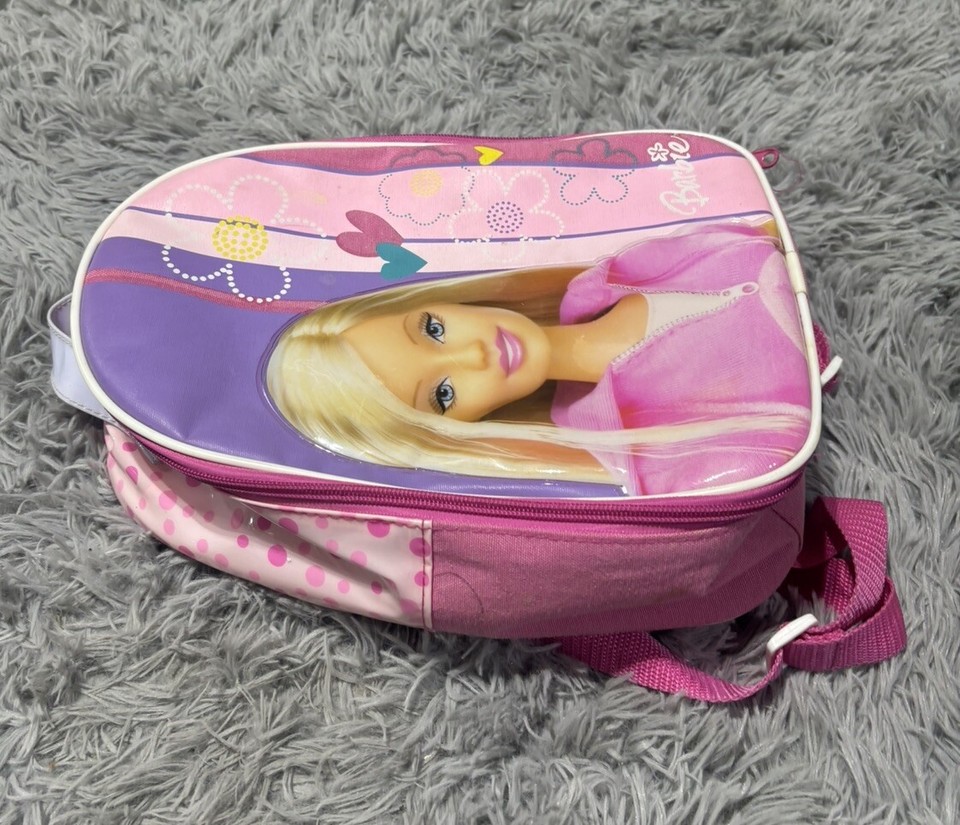 Barbie Backpack 2005 Barbie Backpack Doll L Carry Case Pink with Barbie ...