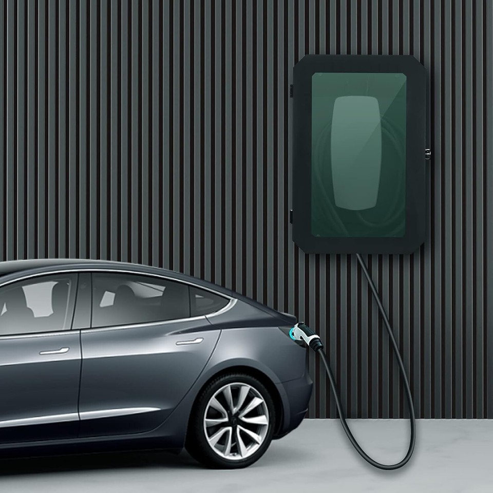Wall Charger Station Box Compatible Tesla Gen 3 Indoor/Outdoor ...