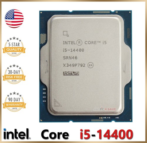 Intel Core i5-14400 CPU SRN46 Max 4.7GHz 10-Cores LGA-1700 Desktop ...