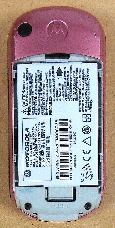 Motorola C series C139 - Pink ( TracFone ) Cell Phone -Very Rare Color ...