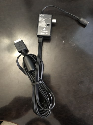 Sony PlayStation RFU Adapter Coax Cable SCPH-10071 Genuine PS1 PS2 OEM ...