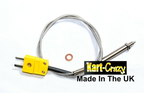 EGT Exhaust Gas Temperature Sensor MyChron 3, 4, 5 & 5s Kart 5mm Rotax ...