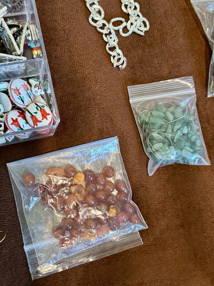 Mix Jewelry Lot | SS 925 + Scrap Rings, Chains, Beads, Stones |Repair ...