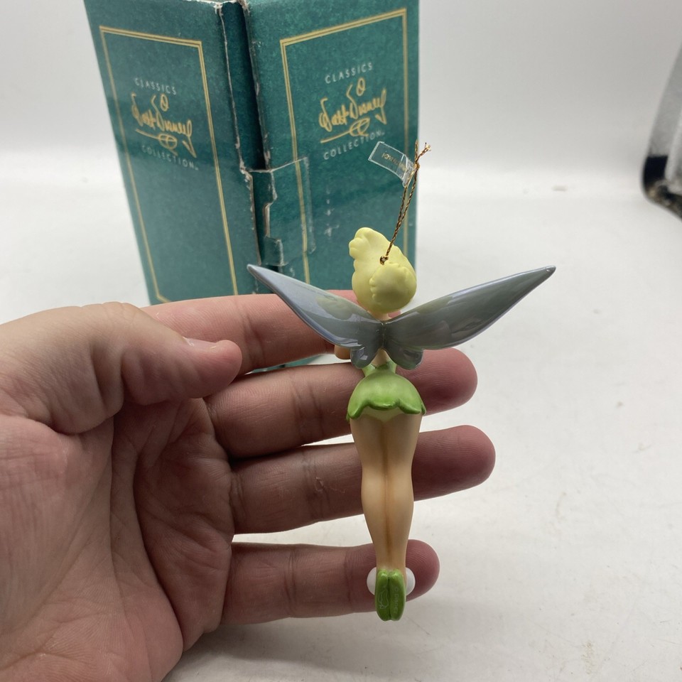 Tinkerbell Ornament Peter Pan Disney Captain Hook Classics Collection ...