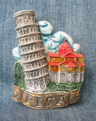 Leaning Tower Of Pisa Italy 3D Magnet Souvenir Refrigerator | eBay.de