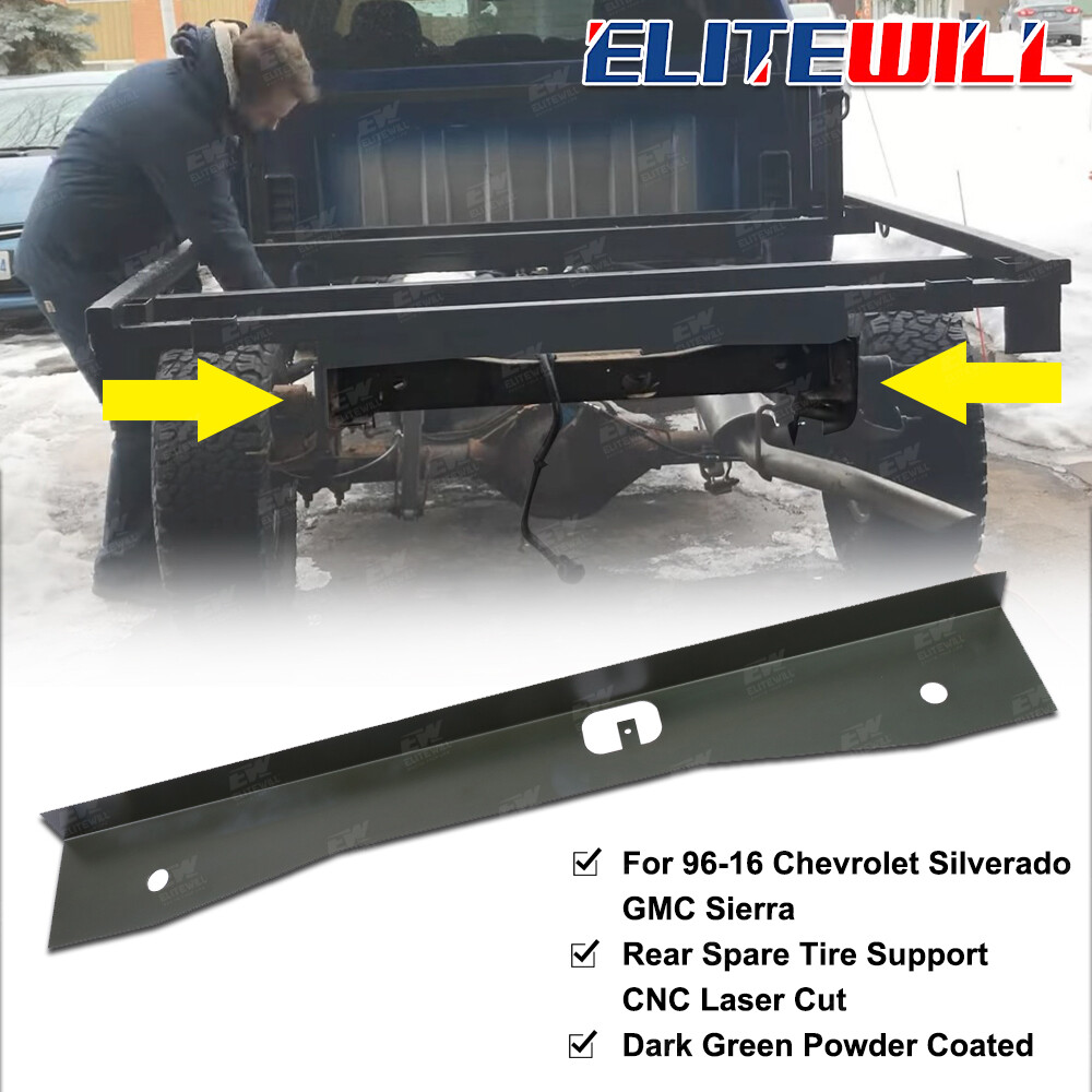 Rear Shock Mount Crossmember & Spare Tire Support for 07-14 Chevy ...