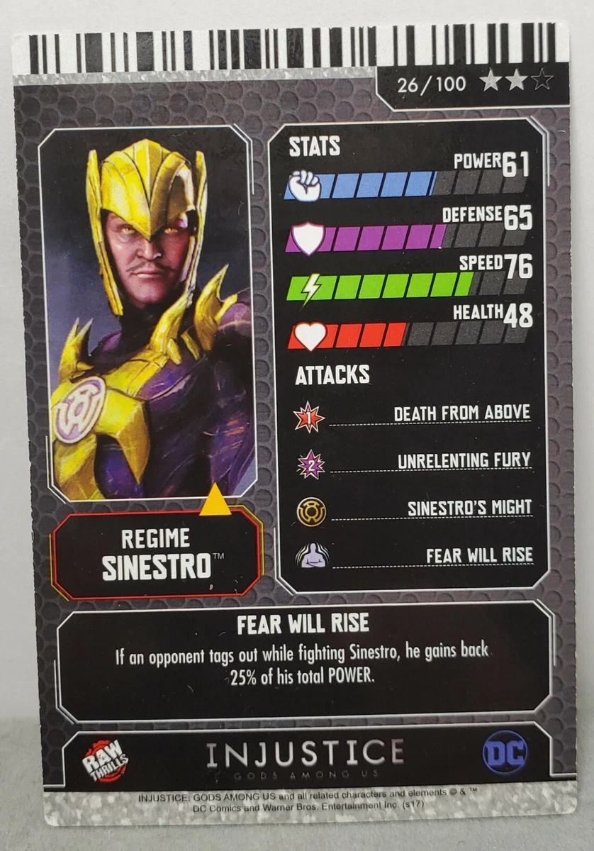 Injustice Sinestro Regime