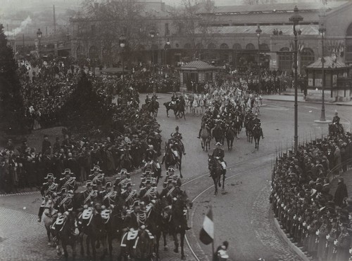 Entrée triomphale du général Hippolyte Langlois à Nancy, fév. 1901 ...