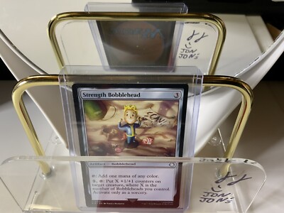 Strength Bobblehead Fallout NM Uncommon MAGIC THE GATHERING MTG CARD | eBay