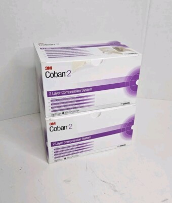 3M Coban 2 Layer Compression System 2094XL (2 boxes) | eBay