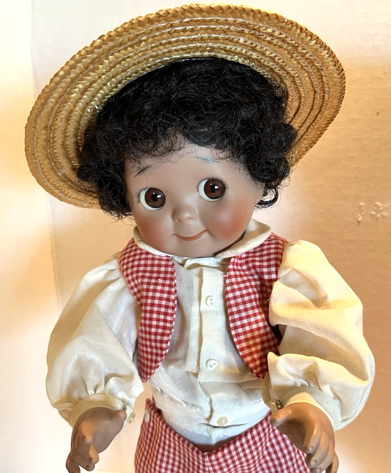 Vintage Kestner 14” JDK 221 Black Googly Eyed Twin Dolls Boy & Girl | eBay