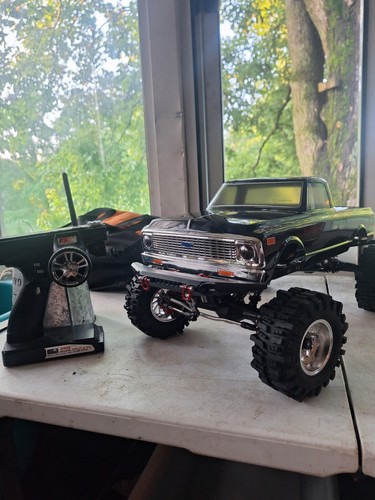 Brand New Custom Built RC Rock Crawler Chevy C10 Remote Included | eBay