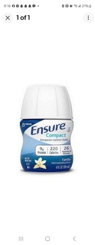 Ensure Compact Nutrition Shake With 9g of Protein and 25 Vitamins 04/01 ...