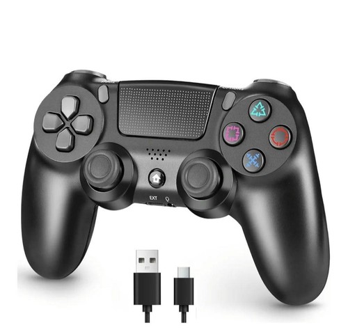 PS4 controller wireless black #eb5740 | eBay