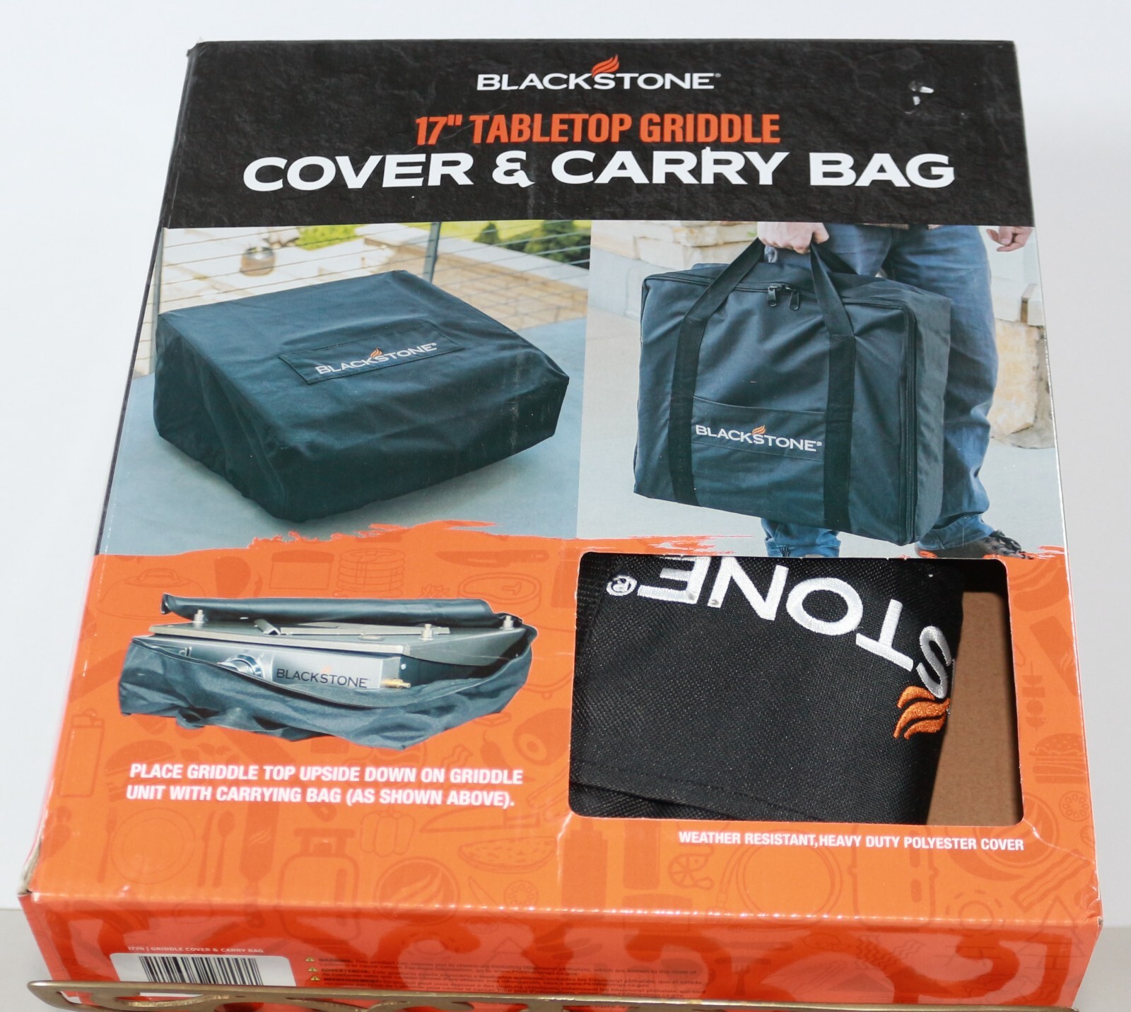 Blackstone Cover And Carry Bag 17" Tabletop Griddle NEW Tailgating ...