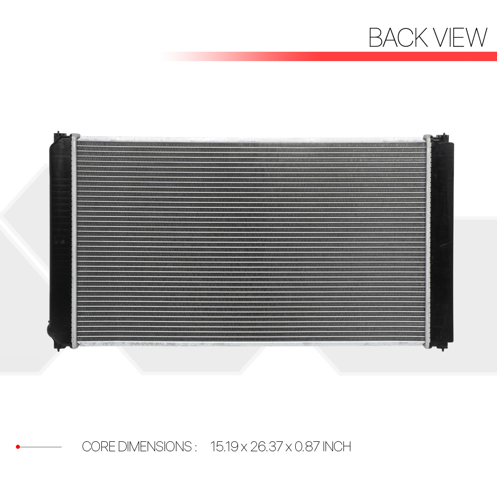 Aluminum Radiator OE Replacement for 06-16 Toyota Rav4 2.4 2.5 3.5 I4 ...