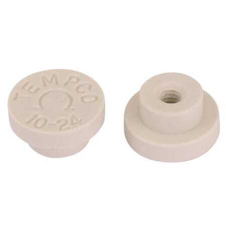 Tempco Cer-102-104 Ceramic Terminal Caps, 10 - 24Threads, Pk10 | eBay