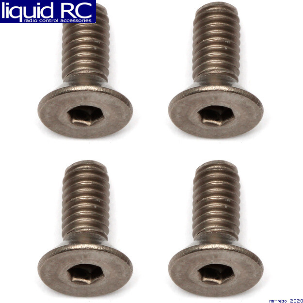 Associated 81285 M4x10mm Titanium FHCS Flat Head Cap Screws (4) | eBay