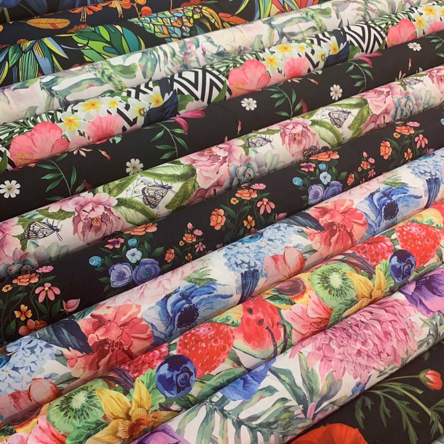 OXFORD MAT Bedruckt Polyester Stoff Wasserdicht Meterware Outdoorstoff ...