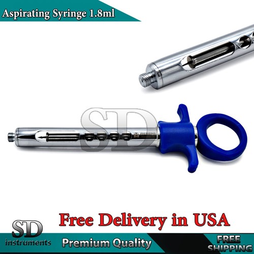 Dental Anesthesia Self Aspirating Surgical Anesthetic Syringe Syringes ...