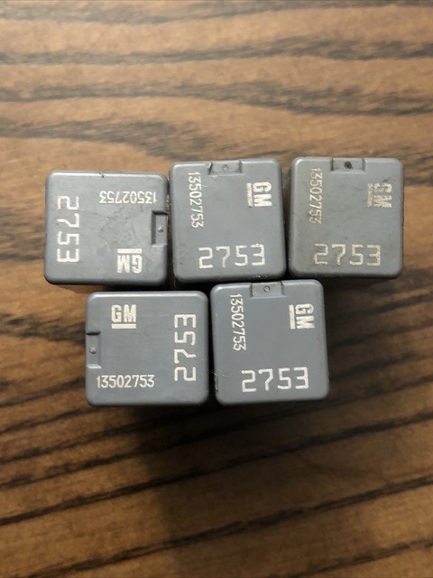 GM CADlLLAC DENSO Relay OEM 13502753 2753 for sale online | eBay