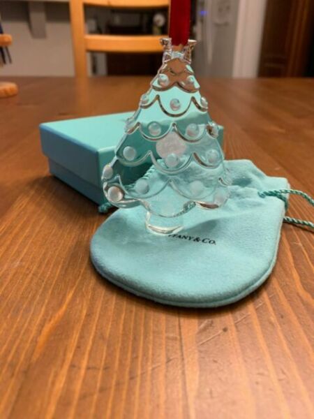 Tiffany & Co Crystal Christmas Tree Ornament for sale online | eBay