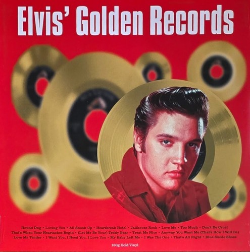 ELVIS PRESLEY - ELVIS GOLDEN RECORDS - 180-GRAM GOLD VINYL LP " NEW ...