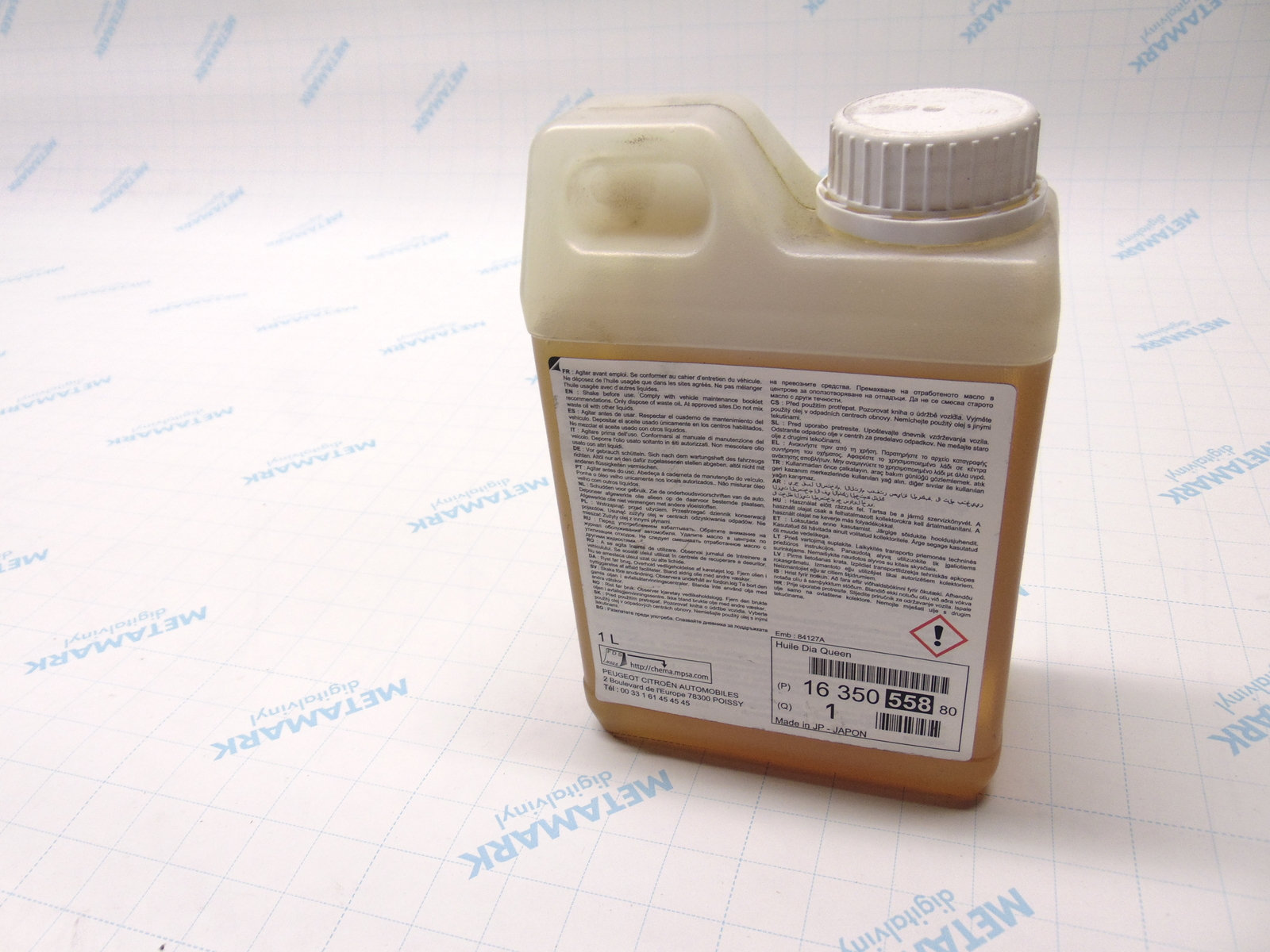 New Genuine Peugeot Citroen Manual Gearbox Transmission Oil Fluid 75W80 ...