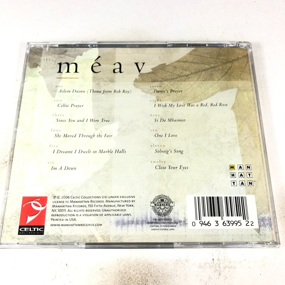 Celtic Woman Presents: Méav by Méav (CD, Jun-2006) NEW CASE CRACKED ...