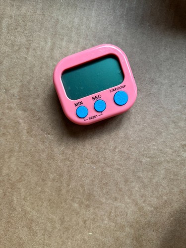 Pink LCD Screen Digital Kitchen Cooking Timer Count Desk Stand ...