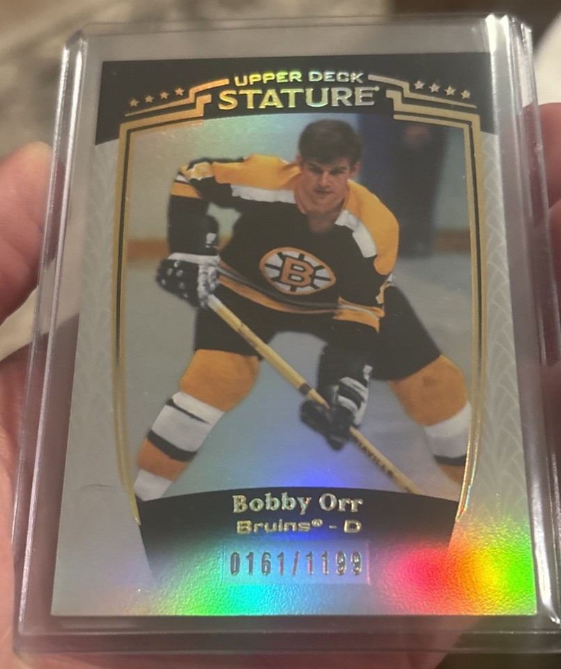 2024-25 Upper Deck Stature BOBBY ORR Legends Base /1199 Boston Bruins ...